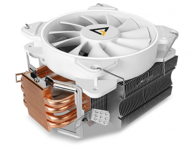 ホワイトLED静音ファン採用のサイドフローCPUクーラー、Antec「C400 Glacial」 - エルミタージュ秋葉原