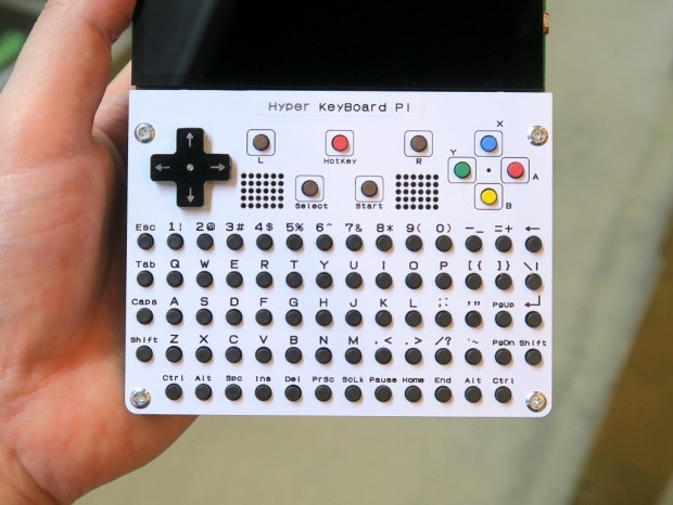 Raspberry Pi 3ベースのハンドヘルドPCが自作できる「Hyper Keyboard pi」が販売中 - エルミタージュ秋葉原