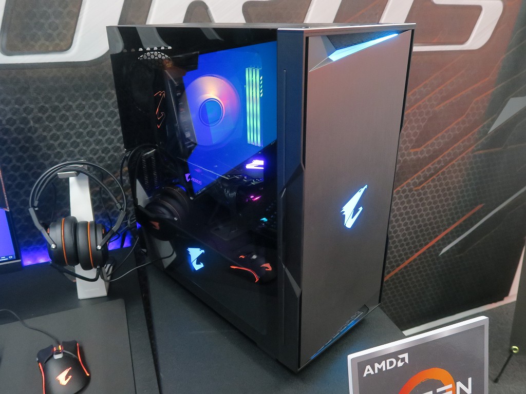 GIGABYTE「AORUS」で構成するコンセプトゲーミングPC「AORUS GAMING PC」が発表 - エルミタージュ秋葉原