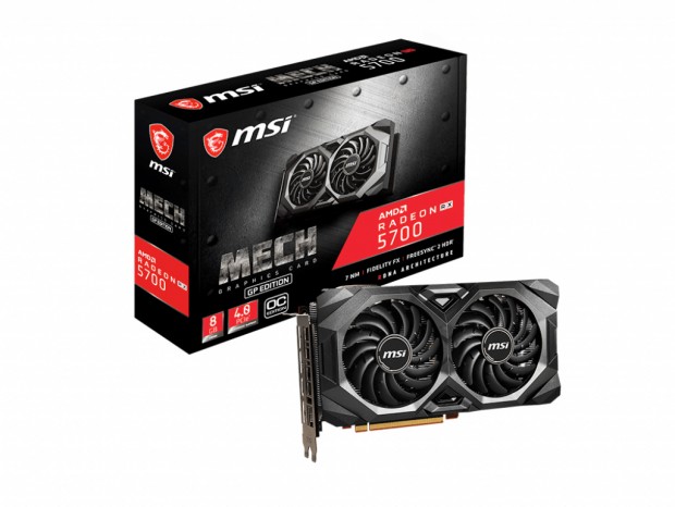 MSI、電源を強化したオリジナルモデル「Radeon RX 5700 MECH GP OC」 - エルミタージュ秋葉原
