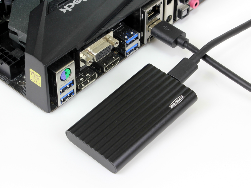 超小型でも速いUSB3.1 Gen.2ポータブルSSD「HyperDisk」を試す - エルミタージュ秋葉原