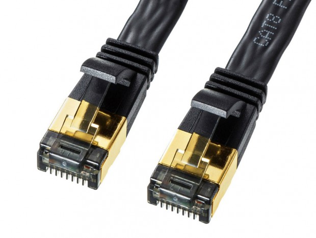 40GBASE-T完全対応のフラットLANケーブルがサンワサプライから - エルミタージュ秋葉原