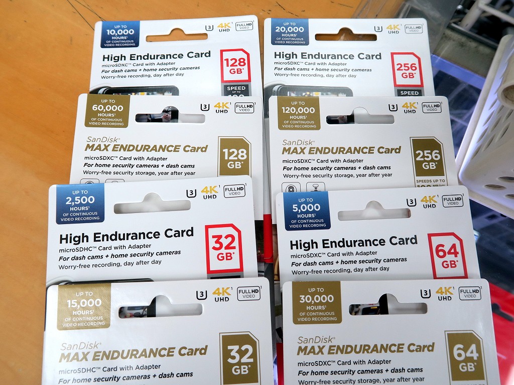 13年間録画し続けても平気、超高耐久microSDカード「MAX ENDURANCE」がSanDiskから - エルミタージュ秋葉原