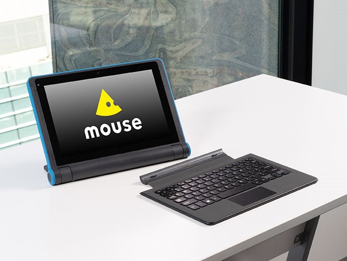 防塵・防滴・耐落下仕様の2-in-1スタディPC、マウスコンピューター「mouse E10」 - エルミタージュ秋葉原