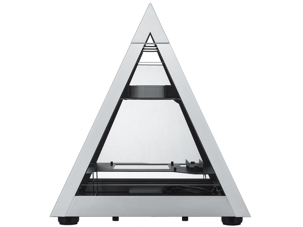 ピラミッド型のMini-ITXケース、AZZA「PYRAMID Mini 806」 - エルミタージュ秋葉原
