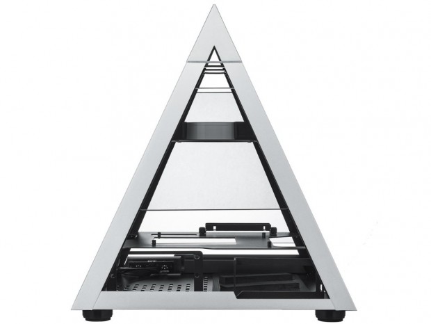 ピラミッド型のMini-ITXケース、AZZA「PYRAMID Mini 806」 - エルミタージュ秋葉原