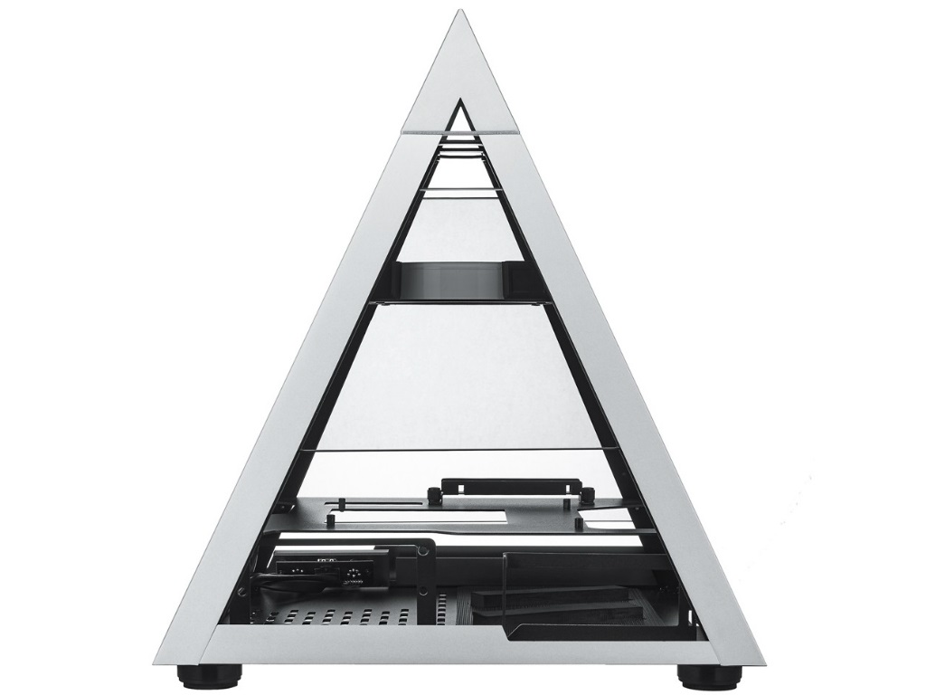 ピラミッド型のMini-ITXケース、AZZA「PYRAMID Mini 806」 - エルミタージュ秋葉原