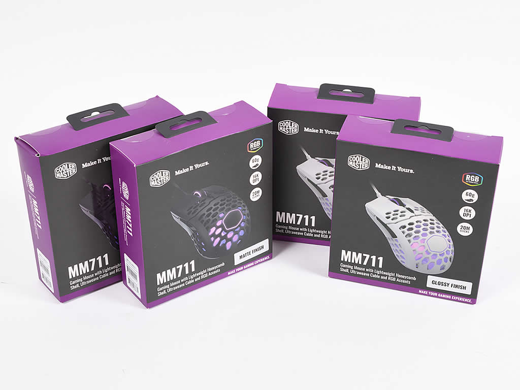 総重量60gの超軽量ゲーミングマウス、Cooler Master「MM711」に触れる - エルミタージュ秋葉原