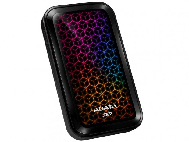RGB LED搭載のUSB3.2 Gen.2ポータブルSSD、ADATA「SE770G」 - エルミタージュ秋葉原