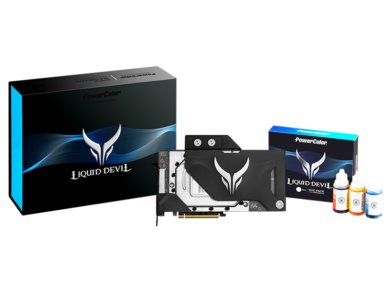 EKWBウォーターブロック搭載のPowerColor「Liquid Devil」シリーズ国内発売 - エルミタージュ秋葉原