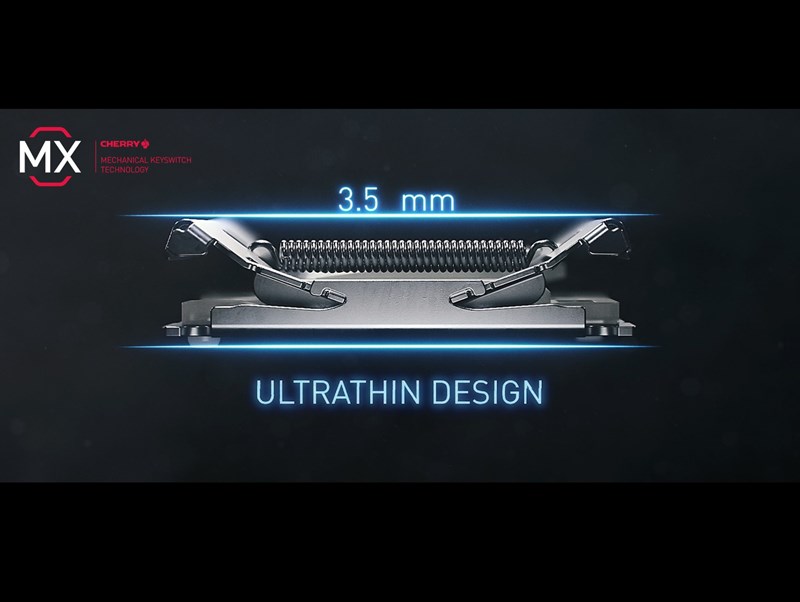 Cherry、全高わずか3.5mmの超薄型メカニカルスイッチ「CHERRY MX Ultra Low Profile」 - エルミタージュ秋葉原