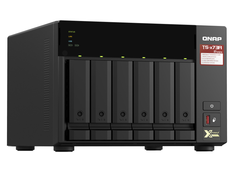 Ryzen Embeddedと2.5G LAN搭載のハイエンドNAS、QNAP「TS-x73A」シリーズ - エルミタージュ秋葉原
