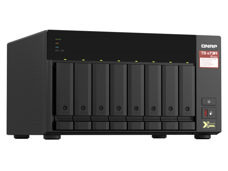 Ryzen Embeddedと2.5G LAN搭載のハイエンドNAS、QNAP「TS-x73A」シリーズ - エルミタージュ秋葉原