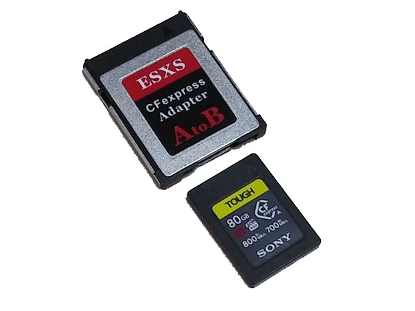 CFexpress Type-AカードをType-Bにするアダプタ、Sintech「PA-CFEA2B」 - エルミタージュ秋葉原