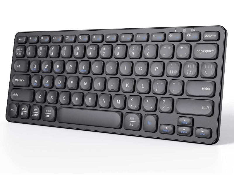 Bluetooth+2.4GHz両対応のワイヤレスキーボード、iClever「IC-DK01」 - エルミタージュ秋葉原