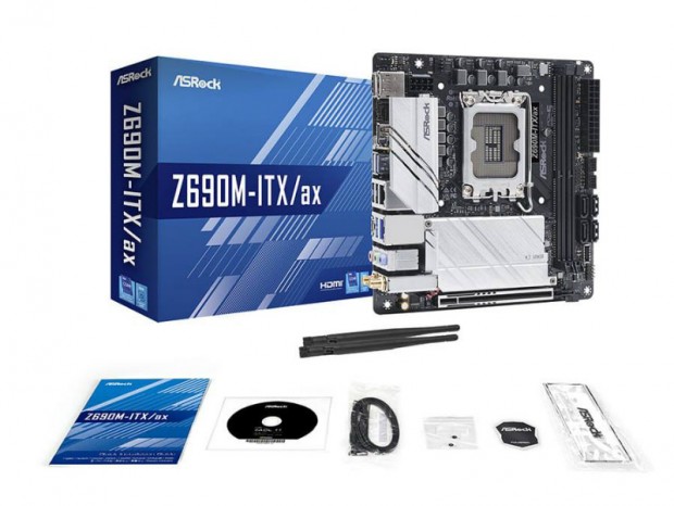 2.5G LANとWi-Fi 6E搭載のMini-ITXマザー、ASRock「Z690M-ITX/ax」近日発売 - エルミタージュ秋葉原