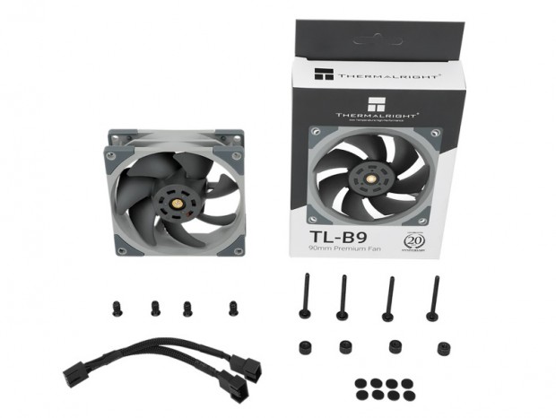 Thermalright、S-FDB採用の高静圧92mmファン「TL-B9」シリーズ - エルミタージュ秋葉原