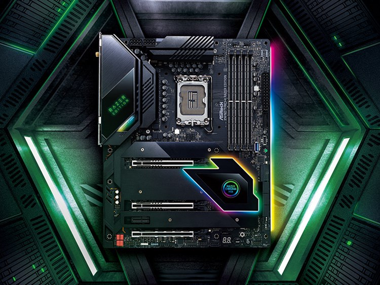 ASRock、Razerコラボの最新マザーボード「Z690 Taichi Razer Edition」発表 - エルミタージュ秋葉原