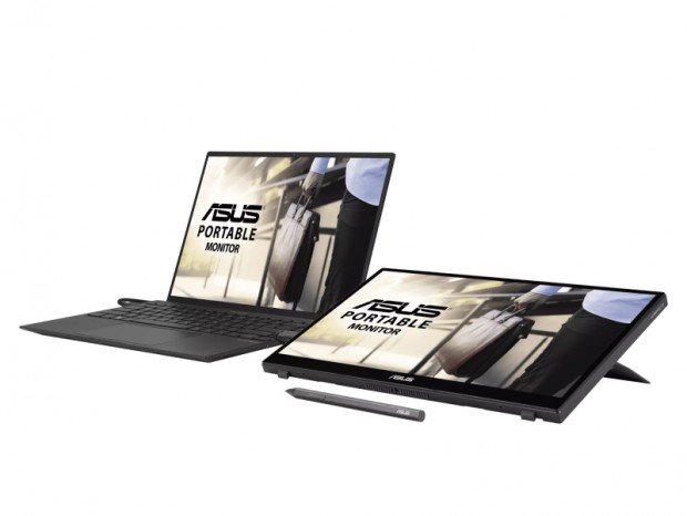 4,096段階の筆圧感知ペンが付属する14型モバイル液晶、ASUS「ZenScreen Ink MB14AHD」 - エルミタージュ秋葉原