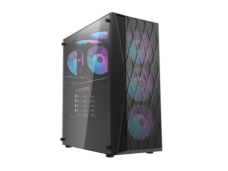 darkFlash、4基の120mm ARGBファン搭載で税抜約7,000円のミドルタワー「DK352」発売 - エルミタージュ秋葉原