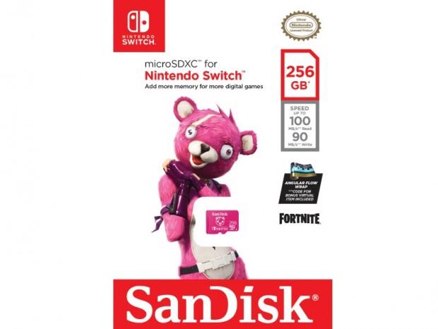 FortniteデザインのNintendo Switch専用SDXCカードがWestern Digitalから - エルミタージュ秋葉原