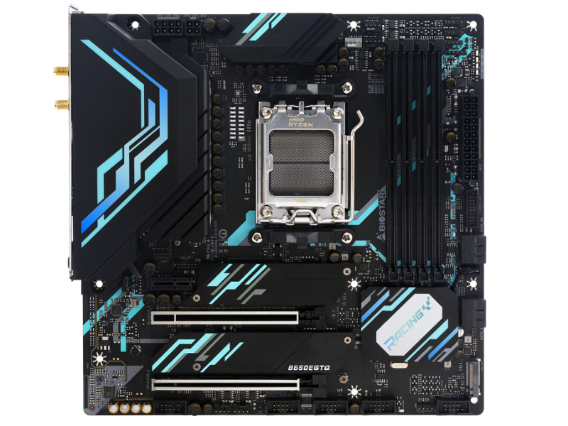 AMD B650E採用のゲーミングMicroATXマザーボード、BIOSTAR「B650EGTQ」 - エルミタージュ秋葉原