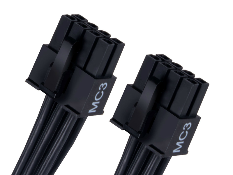 EPS 8pin×2を12VHPWRに変換するモジュラーケーブル、SilverStone「PP14-EPS」 - エルミタージュ秋葉原