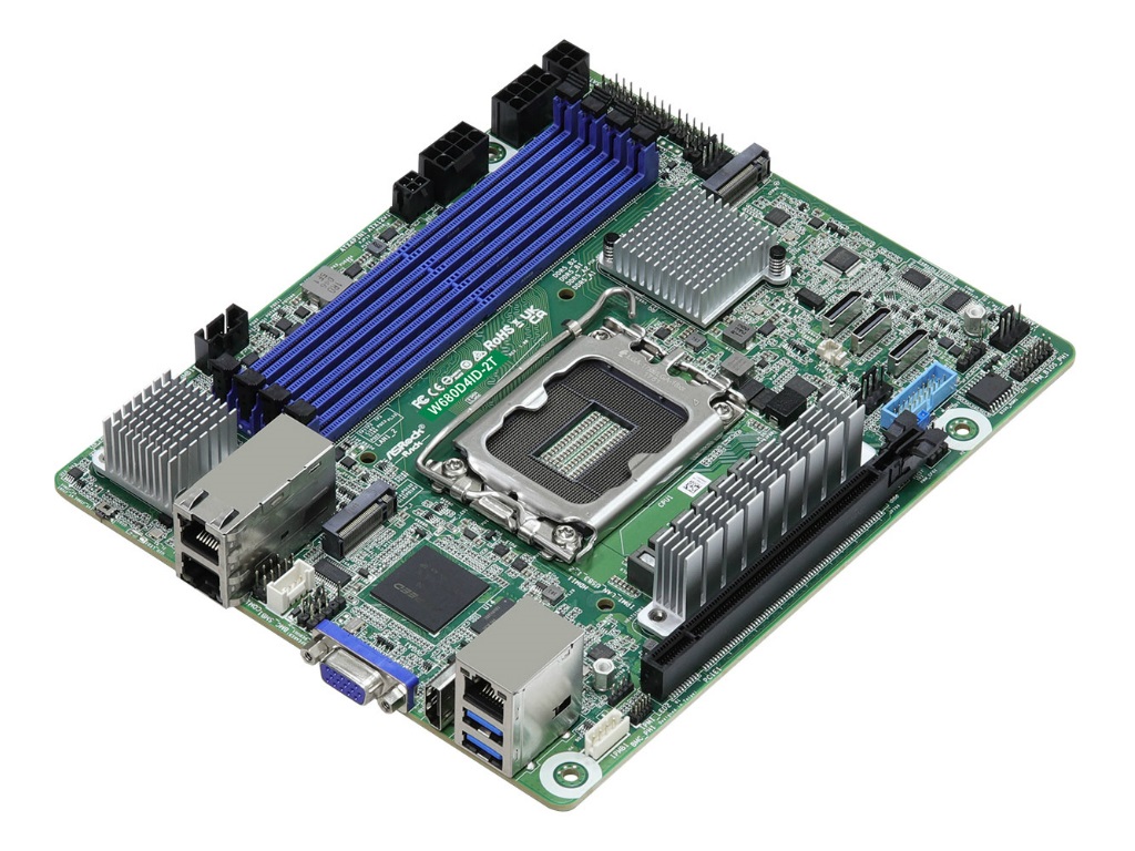 デュアル10G LAN搭載の第13世代Intel Core対応Deep Mini-ITXマザーがASRock Rackから - エルミタージュ秋葉原