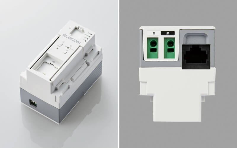 マルチメディアコンセント対応の壁埋め込み式無線LANアクセスポイントがエレコムから - エルミタージュ秋葉原