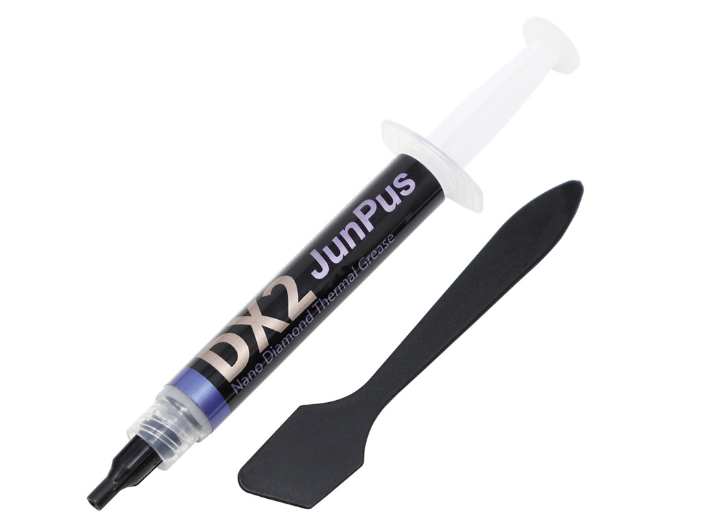 熱伝導率17W/m・K。JunPusのナノダイヤモンドグリス「JP-DX2」がアイネックスから国内発売 - エルミタージュ秋葉原