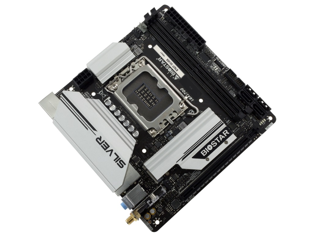Intel B760採用のコストパフォーマンスMini-ITXマザーボード、BIOSTAR「B760T-SILVER」 - エルミタージュ秋葉原