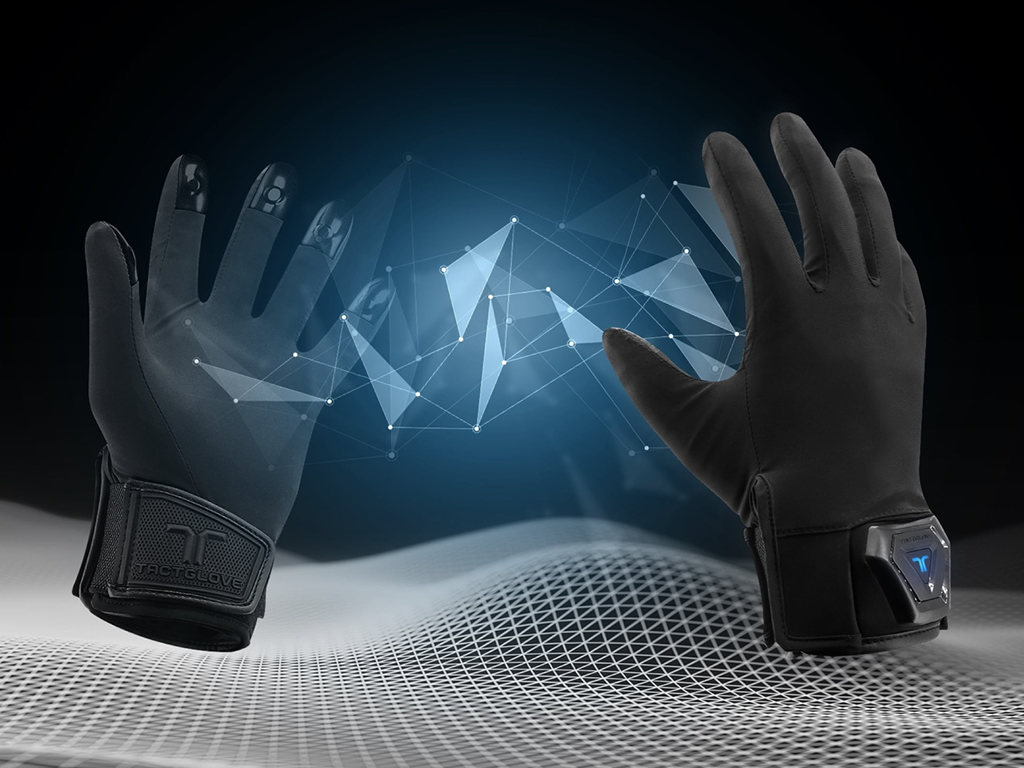 HMDカメラベースのハンドトラッキングに対応した触覚グローブ、bHaptics「TactGlove DK1」 - エルミタージュ秋葉原