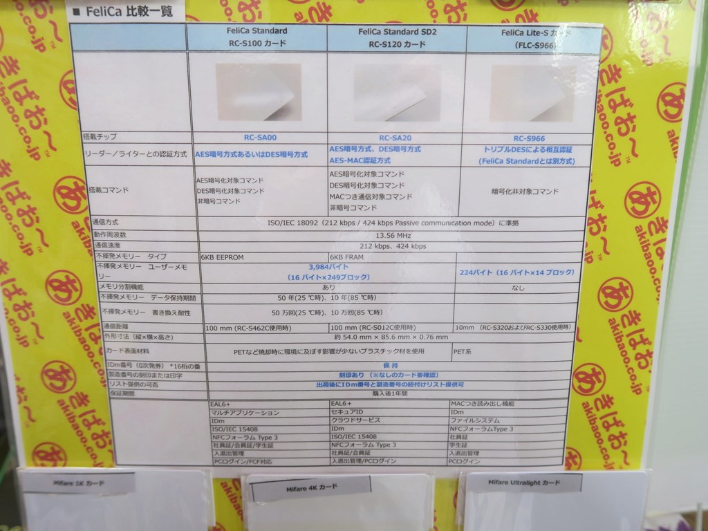 社員証などに使用できる“生FeliCaカード”が近く入荷。信頼性に優れた国内メーカー製 - エルミタージュ秋葉原