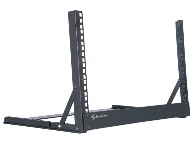 デスク上における6U対応オープンフレームラック、SilverStone「RK06U-OF」 - エルミタージュ秋葉原