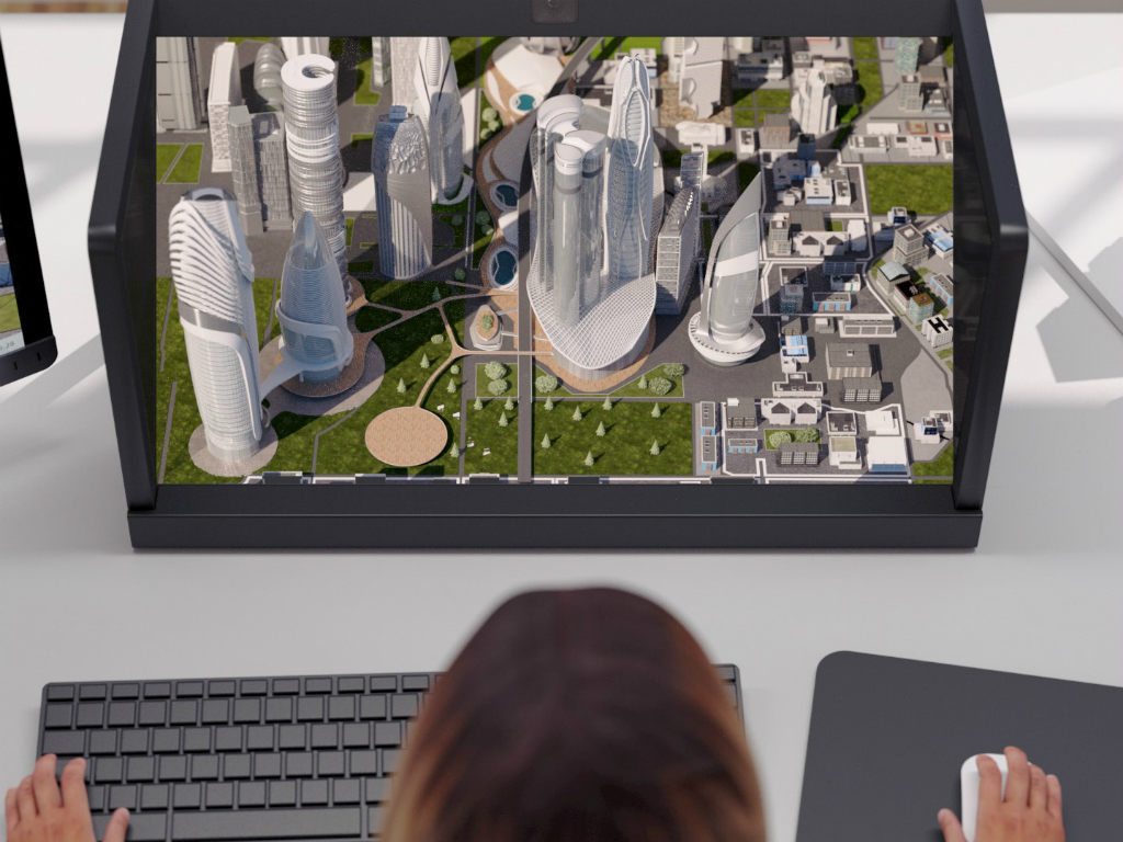 ソニー、より存在感のある立体映像が表示できる27型空間再現ディスプレイ「ELF-SR2」発売 - エルミタージュ秋葉原