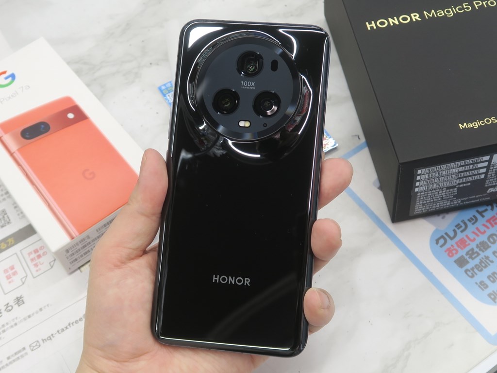 100倍ズームのカメラとSnapdragon 8 Gen 2搭載スマホ「Magic5 Pro」が入荷 - エルミタージュ秋葉原