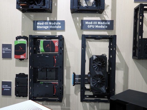 COMPUTEX：組み合わせ自由自在。3つのモジュールでオリジナルPCケースが作れる、In Win「ModFree」 - エルミタージュ秋葉原