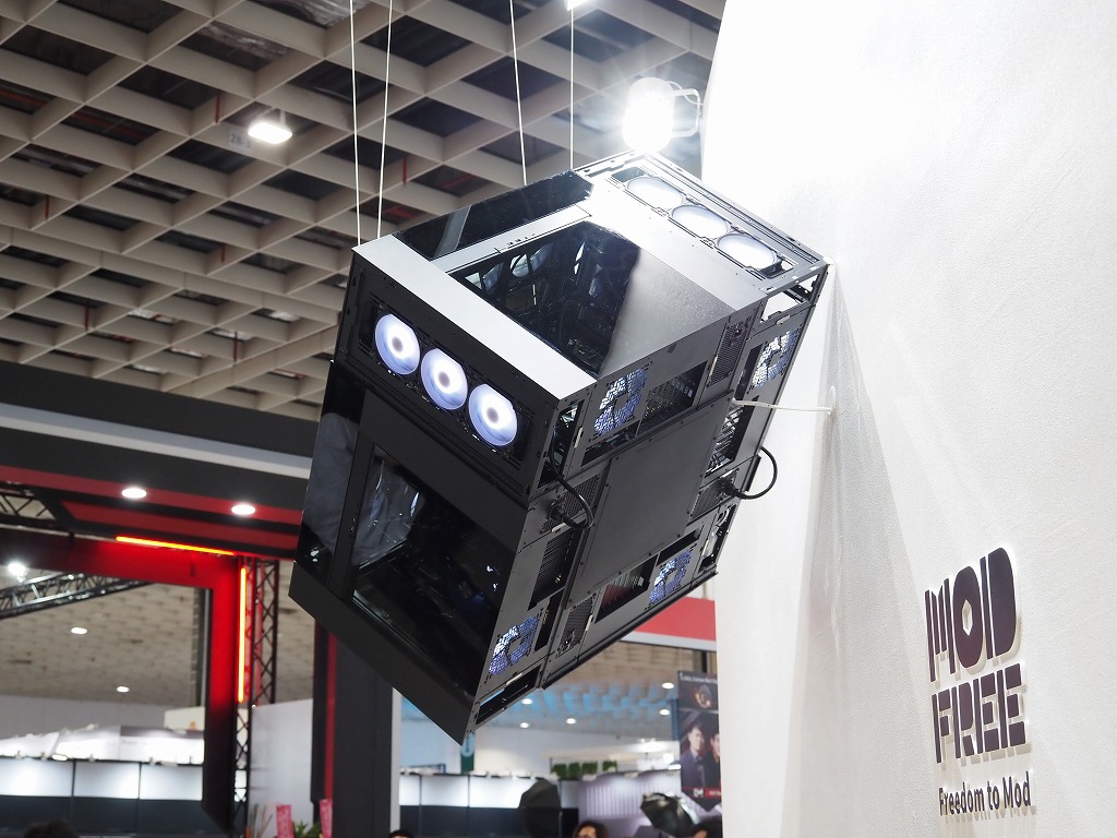 COMPUTEX：組み合わせ自由自在。3つのモジュールでオリジナルPCケースが作れる、In Win「ModFree」 - エルミタージュ秋葉原