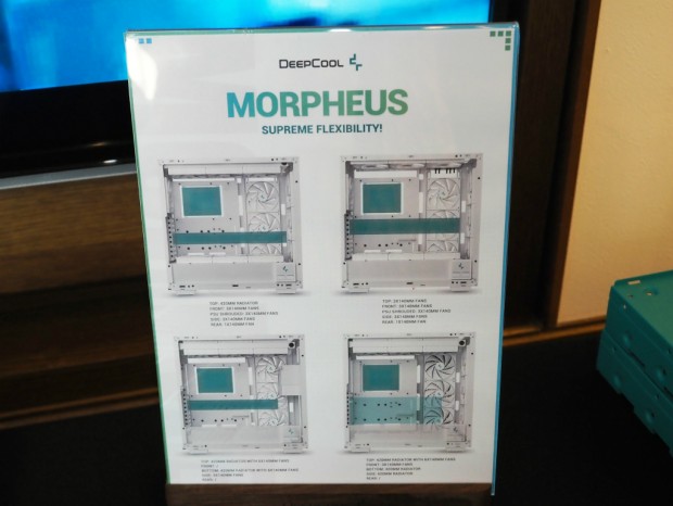 COMPUTEX：シングルチャンバとデュアルチャンバを選べるフルモジュラーPCケース、Deepcool「MORPHEUS」 - エルミタージュ秋葉原