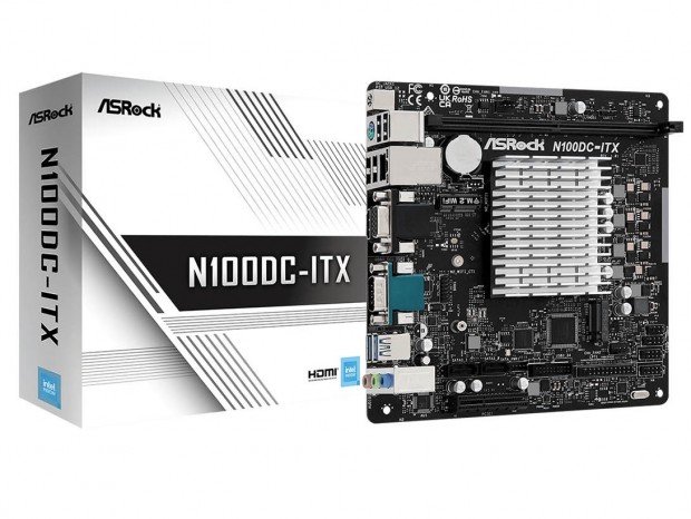 Intel N100搭載のファンレスMini-ITXマザーボード、ASRock「N100DC-ITX」国内発売決定 - エルミタージュ秋葉原