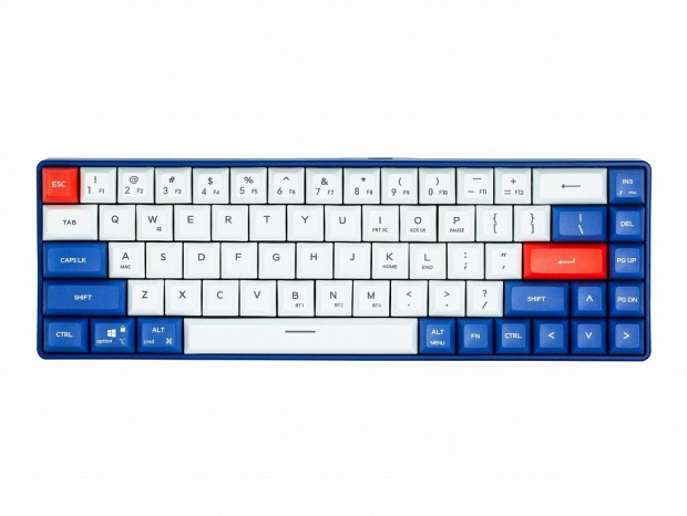 ZALMAN、Gateronスイッチ搭載の65％ワイヤレスキーボード「ZM-K610」発売 - エルミタージュ秋葉原