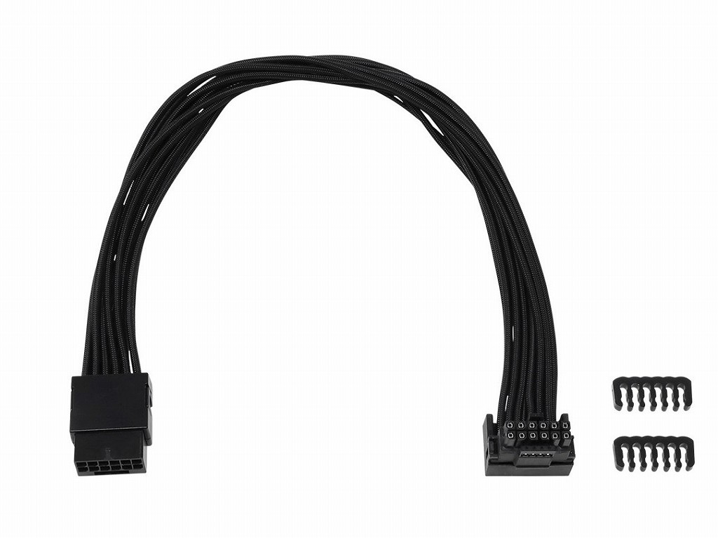 アイネックス、12VHPWRコネクタをL字変換する延長ケーブル2モデルを発売 - エルミタージュ秋葉原