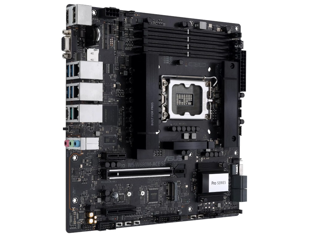 Intel W680チップ採用のWS向けMicroATXマザーボード、ASUS「Pro WS W680M-ACE SE」 - エルミタージュ秋葉原