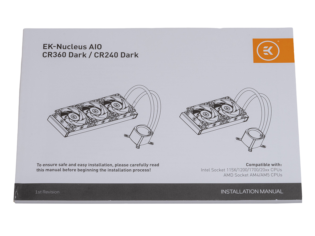 DIY水冷の老舗EKWBが手掛けた高性能オールインワン型水冷「EK-Nucleus AIO CR360 Dark」 - エルミタージュ秋葉原