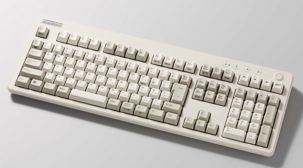 REALFORCE_R3_Ivory_03 - エルミタージュ秋葉原