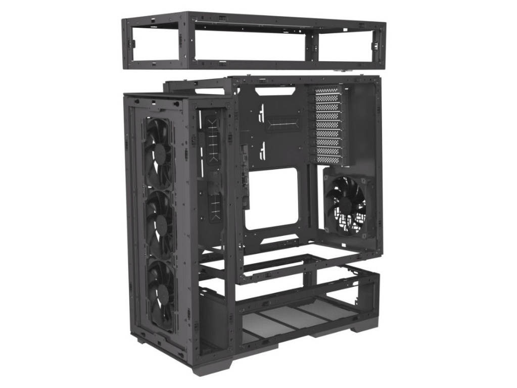 3つのモジュールを組み合わせて自由にカスタマイズできるPCケース、In Win「ModFree」正式発表 - エルミタージュ秋葉原