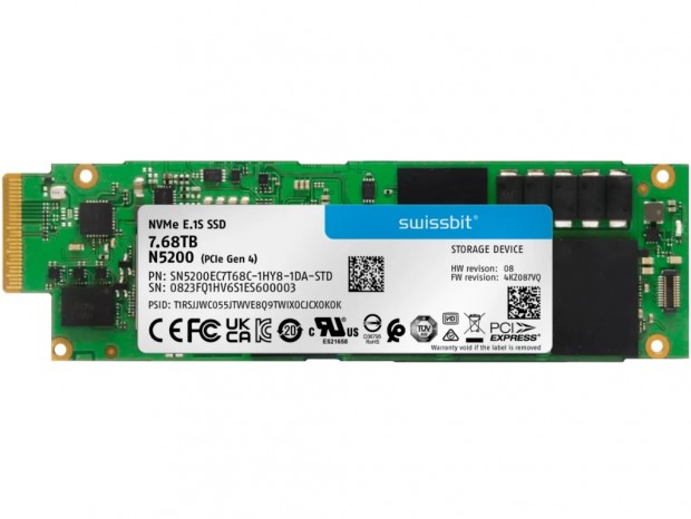 電力効率を追求したPCIe 4.0対応エンタープライズ向けNVMe SSD、Swissbit「N5200」 - エルミタージュ秋葉原