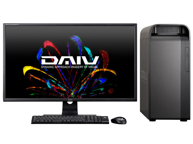 マウス、G TUNEとDAIVブランドからGeForce RTX 5070 Ti搭載PC計6機種をリリース - エルミタージュ秋葉原