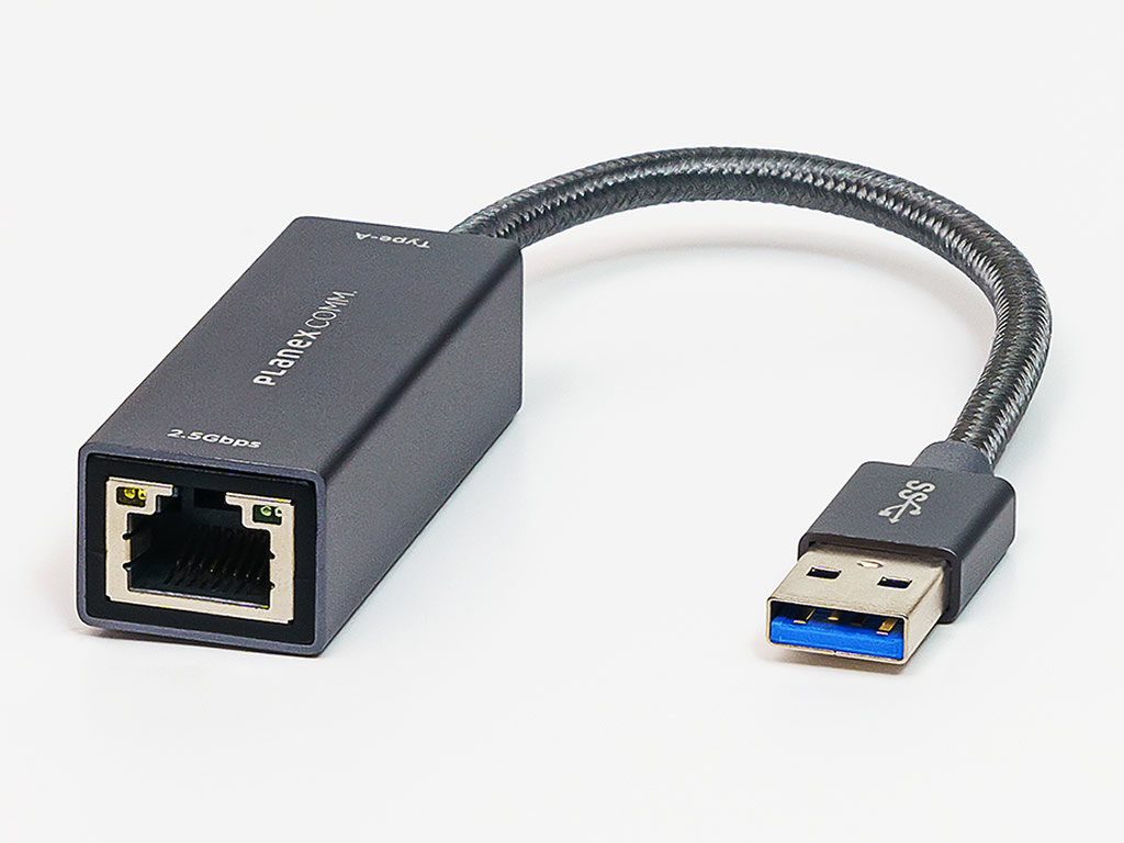 Realtek 2.5GbE用チップRTL8156BG搭載のUSB有線LANアダプターがプラネックスから - エルミタージュ秋葉原
