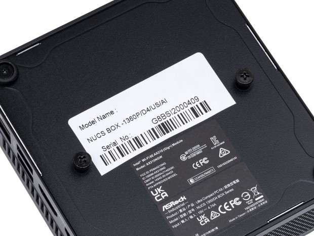 高い静粛性が魅力。最新スペックのASRock版NUCベアボーンキット「NUCS BOX-1360P/D4」 - エルミタージュ秋葉原